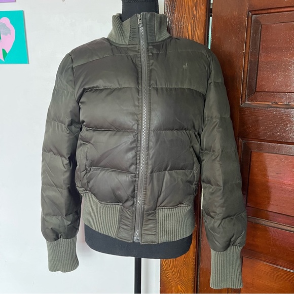 Old Navy | Jackets & Coats | Vintage Old Navy Olive Green Puffer Jacket | Poshmark
